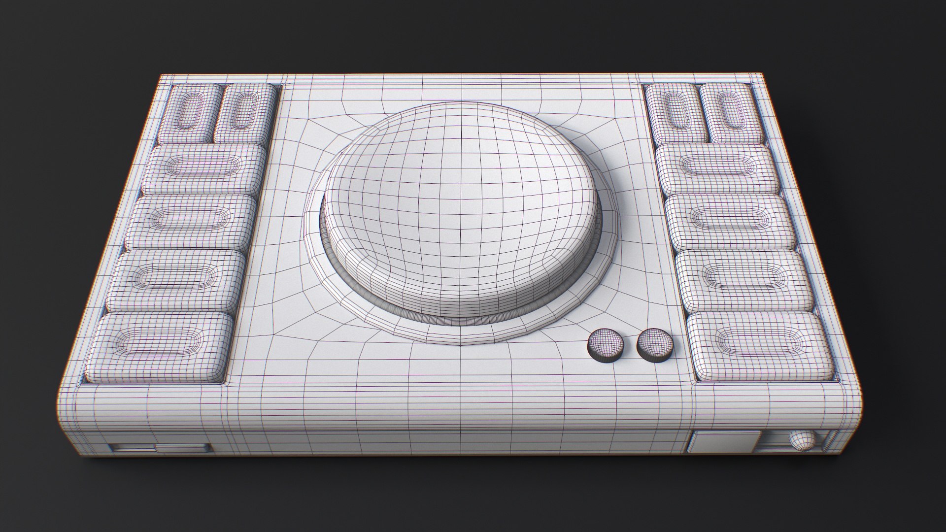 3D Sci-Fi Red Button Ver3 - TurboSquid 2142519