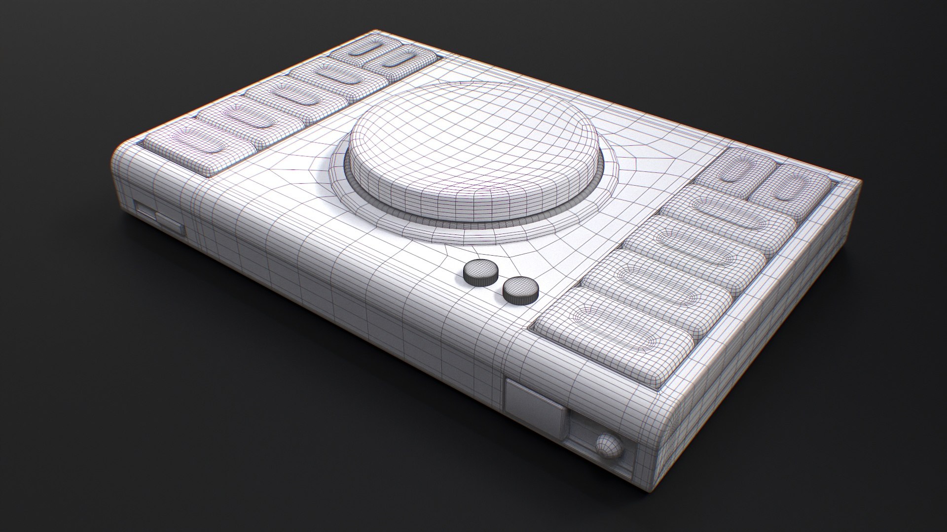 3D Sci-Fi Red Button Ver3 - TurboSquid 2142519