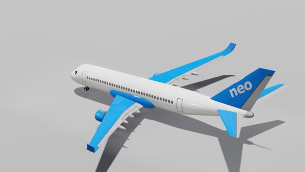 modelo 3d Airbus A 320 neo - TurboSquid 2034239