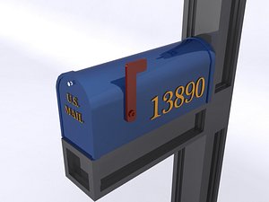Mailbox 3D Models for Download | TurboSquid