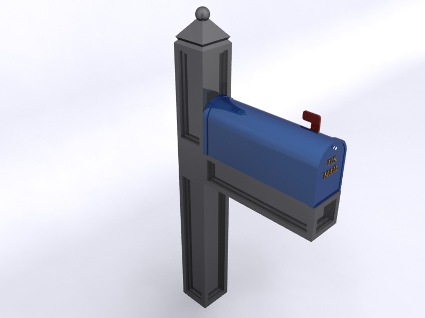 3d Model Mailbox Mail Box