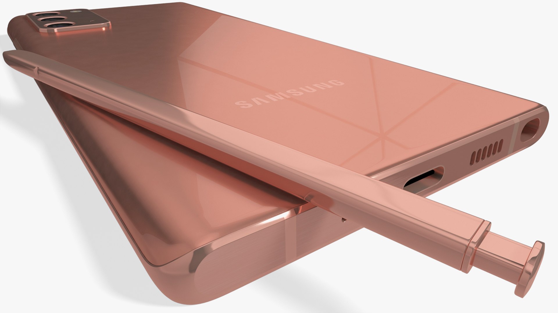 3D Realistic Samsung Galaxy Note20 Model - TurboSquid 1601585