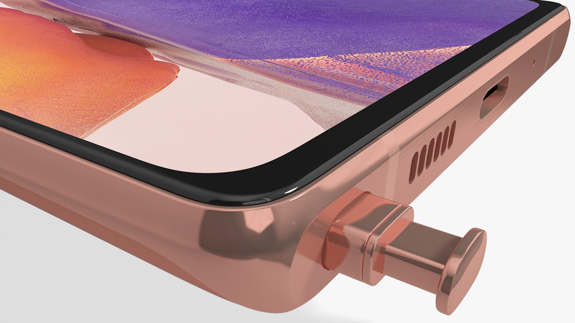 3D Realistic Samsung Galaxy Note20 Model - TurboSquid 1601585