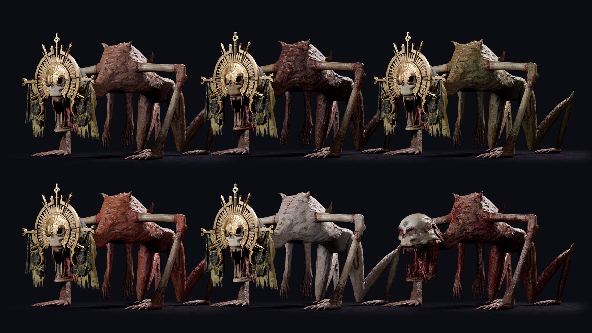 3D Cultist Monster Model - TurboSquid 2183163