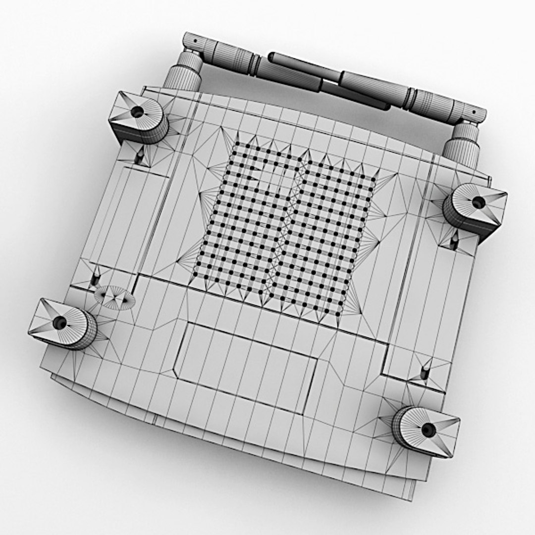 3d Linksys Broadband Router Model