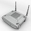 3d Linksys Broadband Router Model
