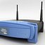 3d Linksys Broadband Router Model
