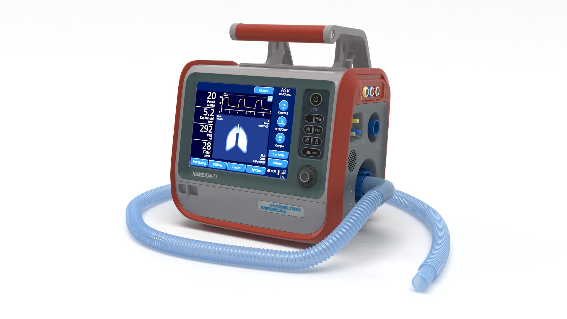 hamilton t1 3d model