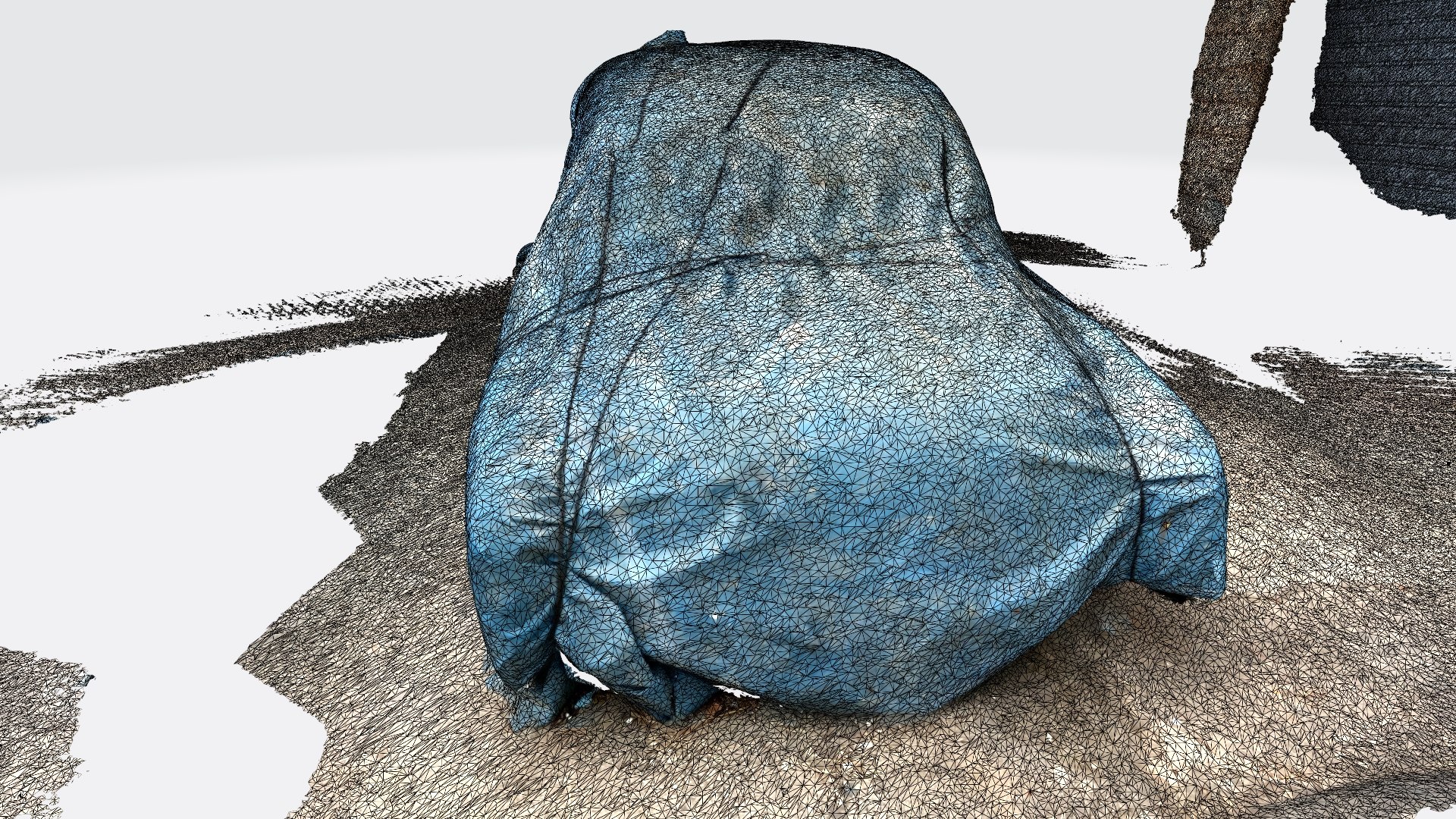 Covered Car 3D Model - TurboSquid 1970358