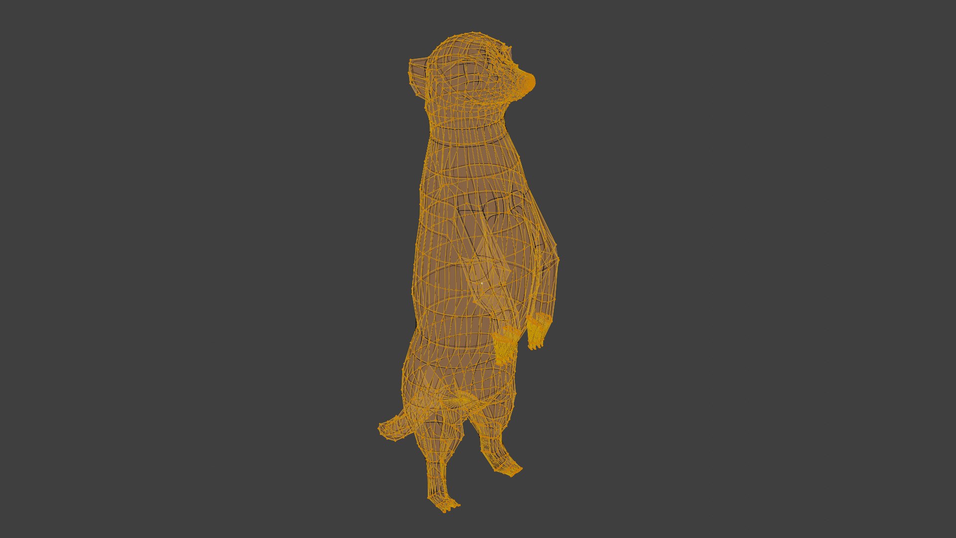 Suricate OBJ Model - TurboSquid 2143878