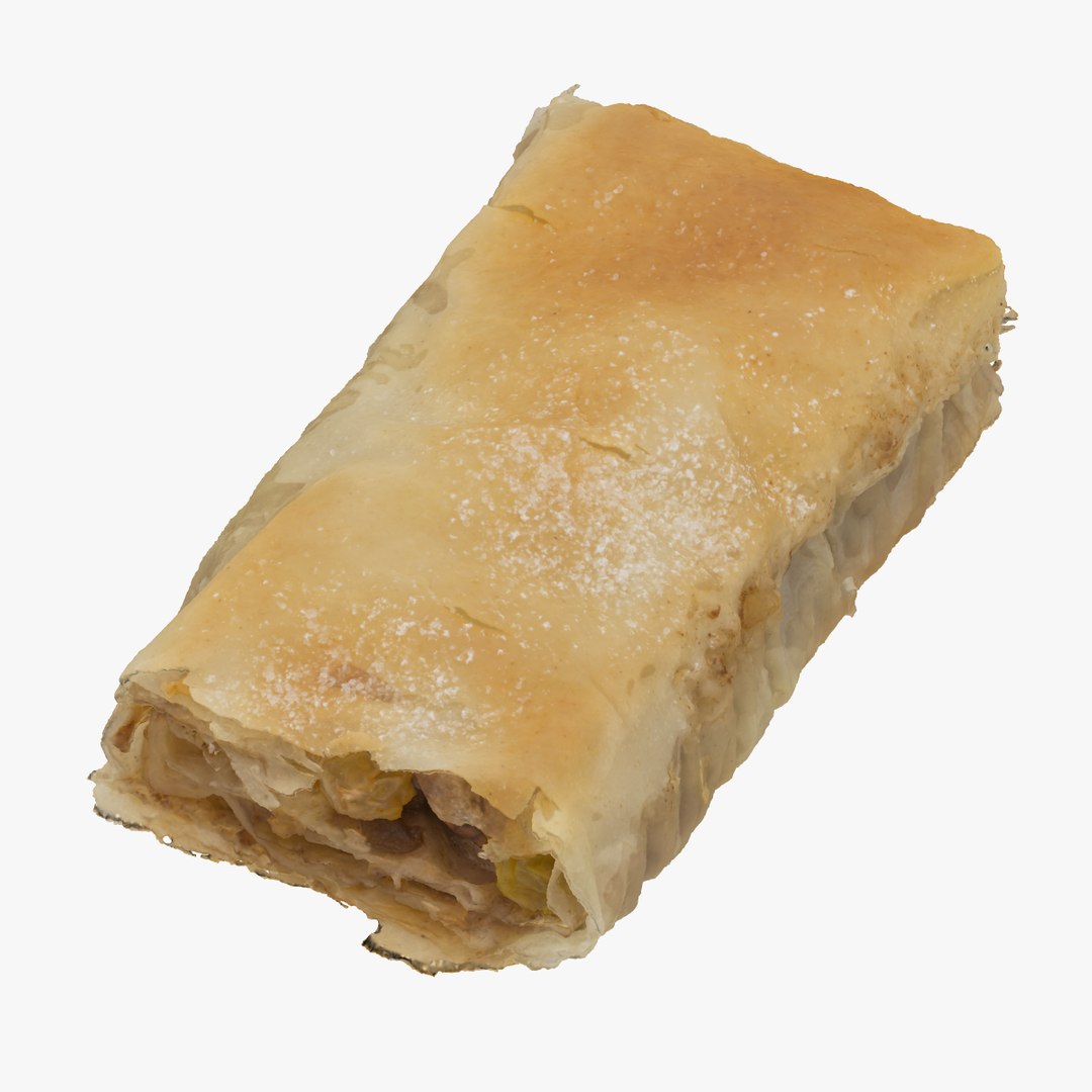 Apple Strudel 01 RAW Scan 3D model - TurboSquid 1718867
