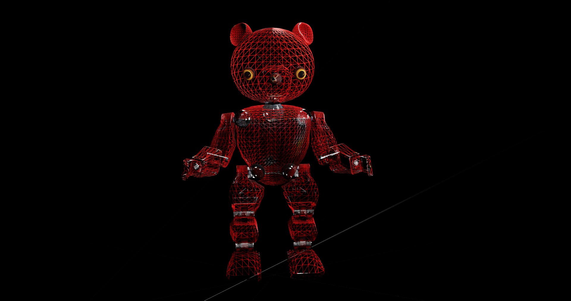 3D Robo Teddy - TurboSquid 2255963