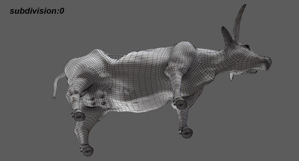 3D cow cattle livestock model - TurboSquid 1391253