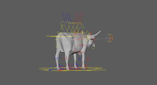 3D cow cattle livestock model - TurboSquid 1391253
