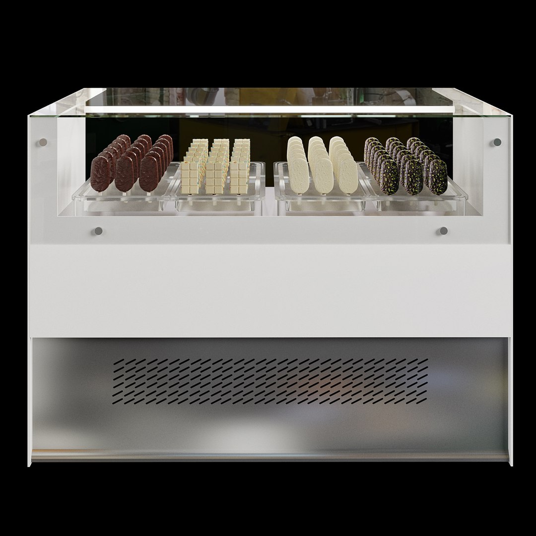 3D Eskimo Display Freezer - TurboSquid 1790992