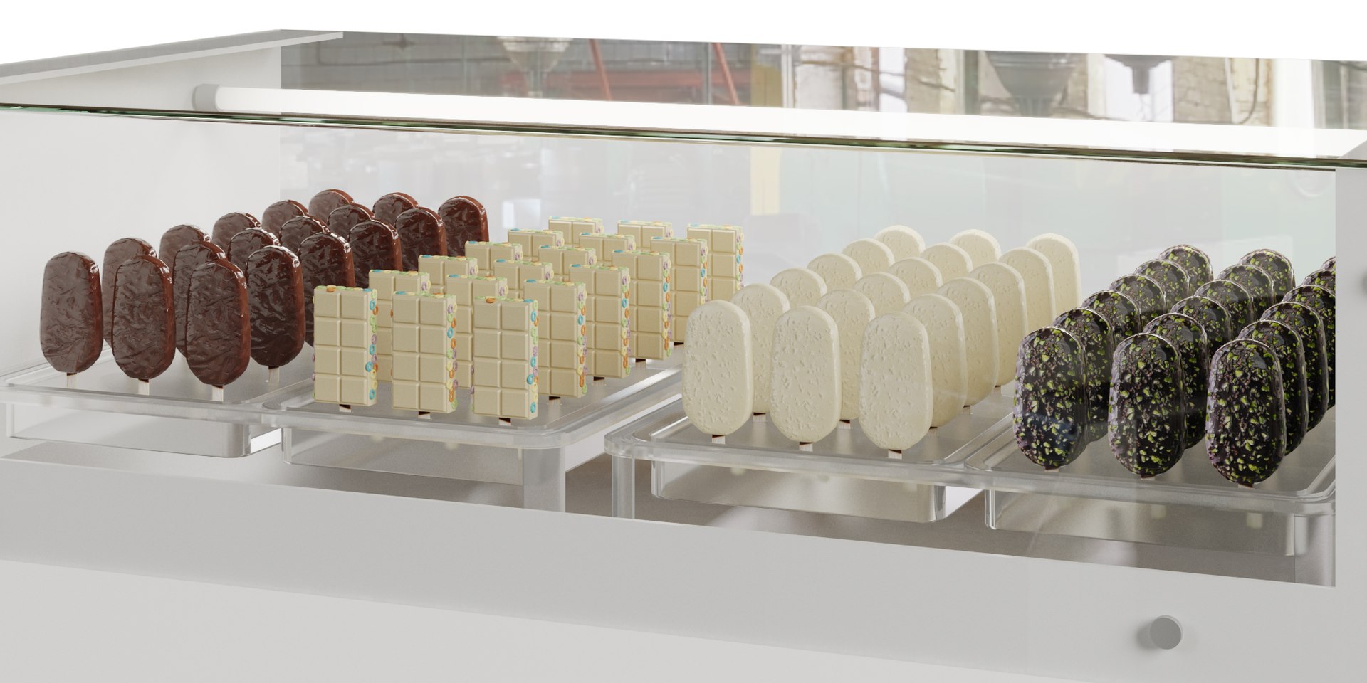 3D Eskimo Display Freezer - TurboSquid 1790992