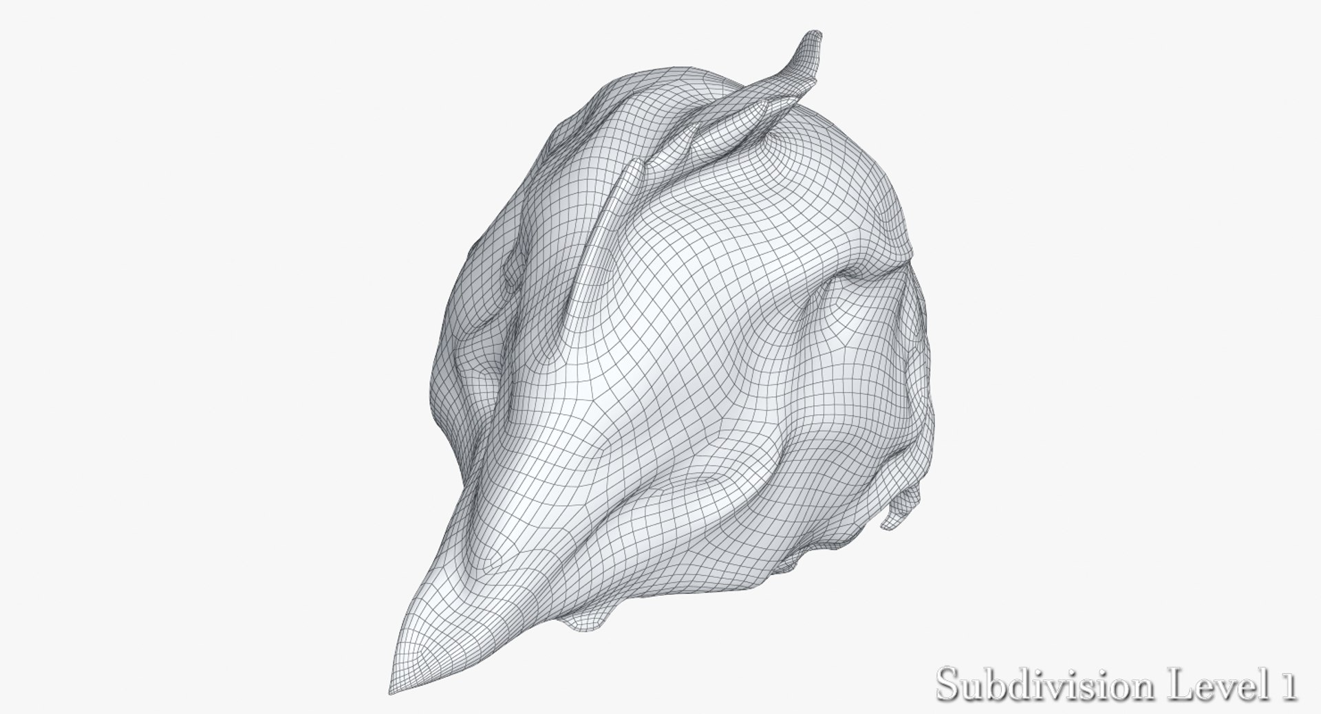 dead chicken head 3d max