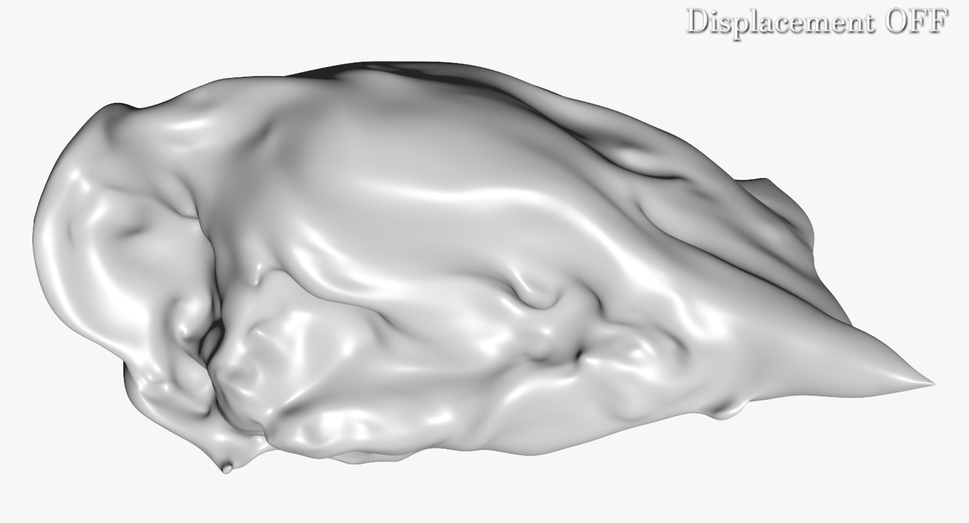 dead chicken head 3d max