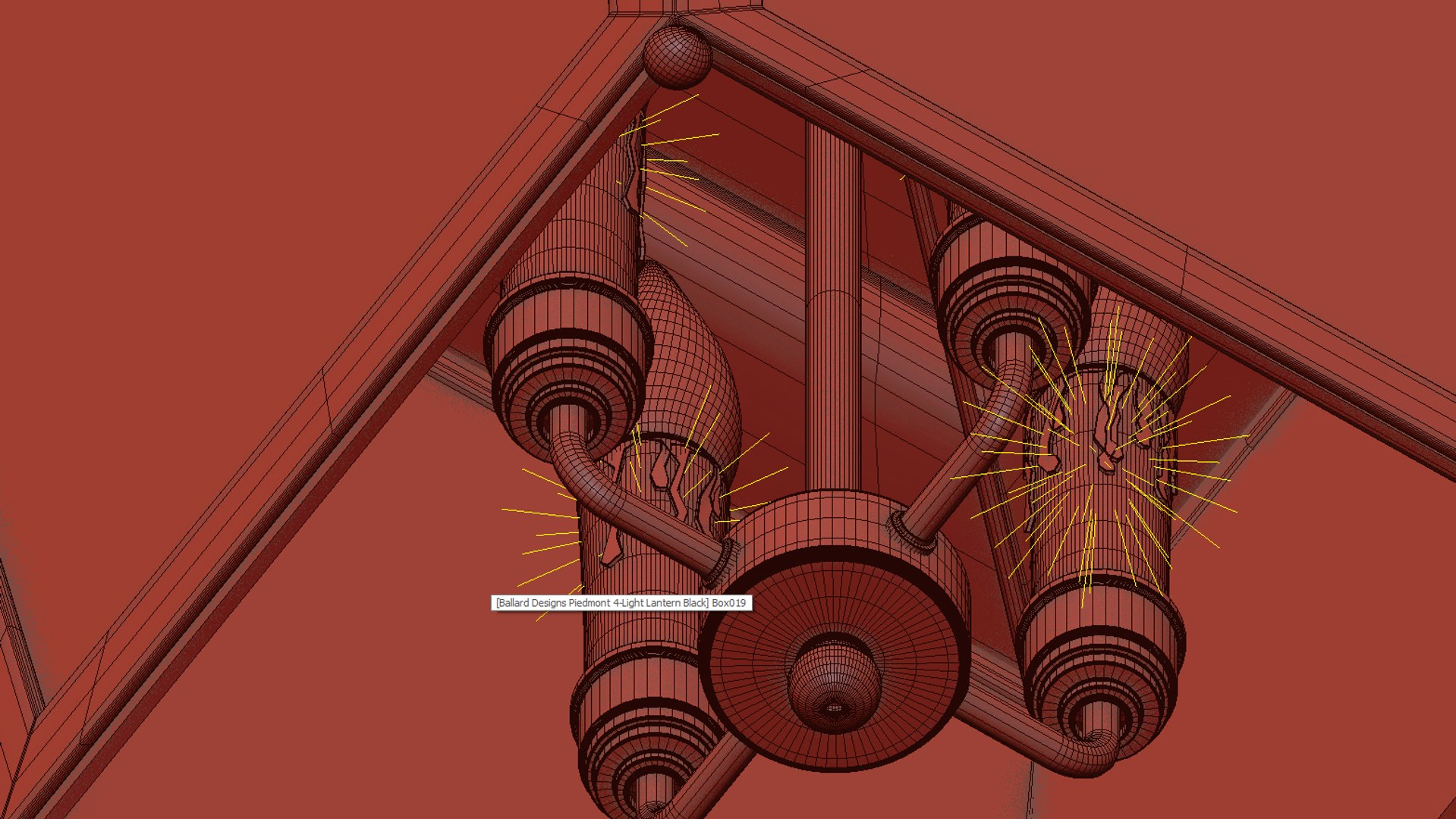 Ceiling Lights Ballard Designs Model - TurboSquid 1553861