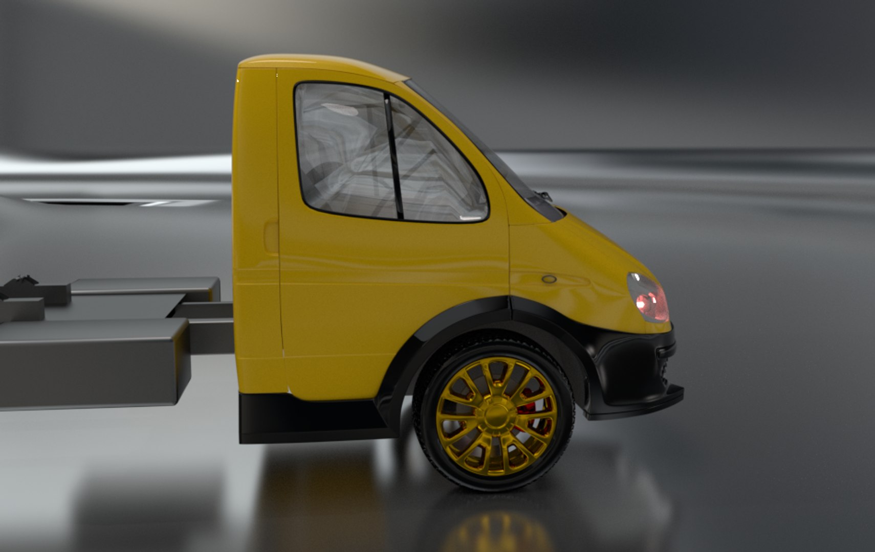 3D Gaz Gazel - TurboSquid 1376980