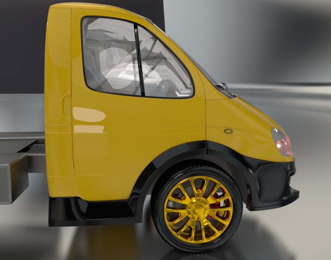 3D Gaz Gazel - TurboSquid 1376980