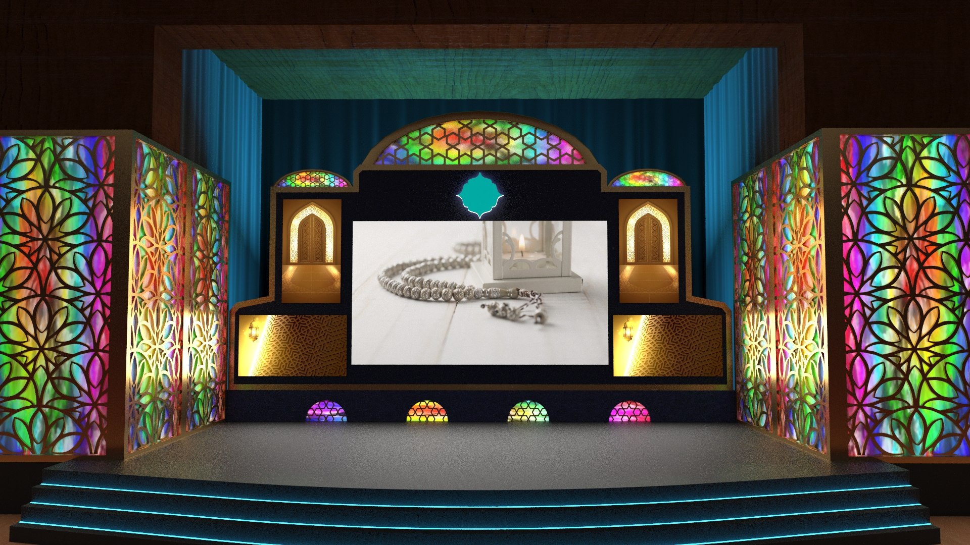 3D Stage Hall - TurboSquid 1414861