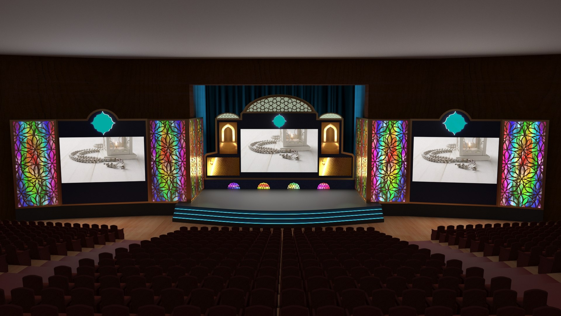 3D Stage Hall - TurboSquid 1414861