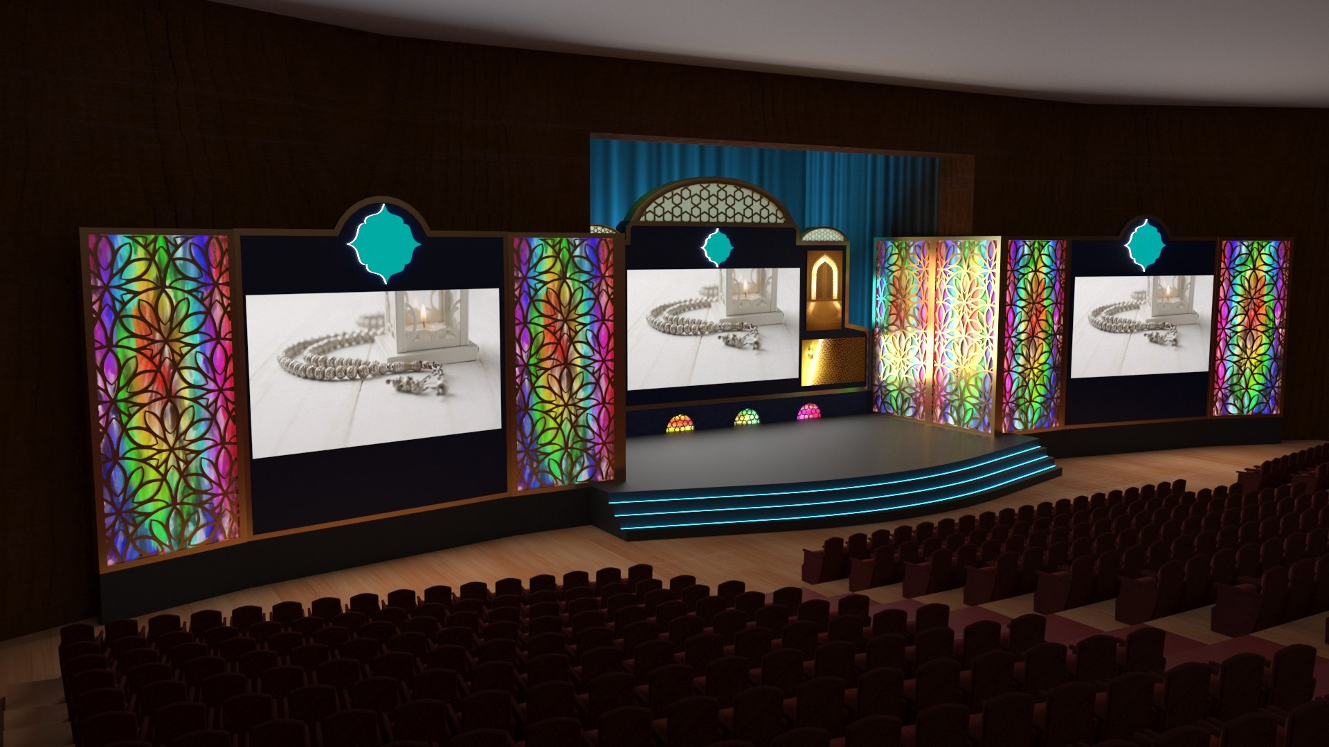 3D Stage Hall - TurboSquid 1414861