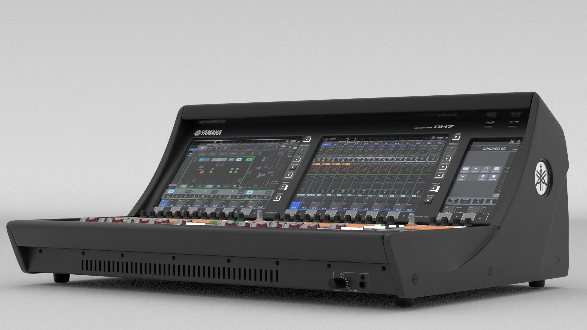 3D Model Yamaha DM7 Digital Mixing Console - TurboSquid 2303225