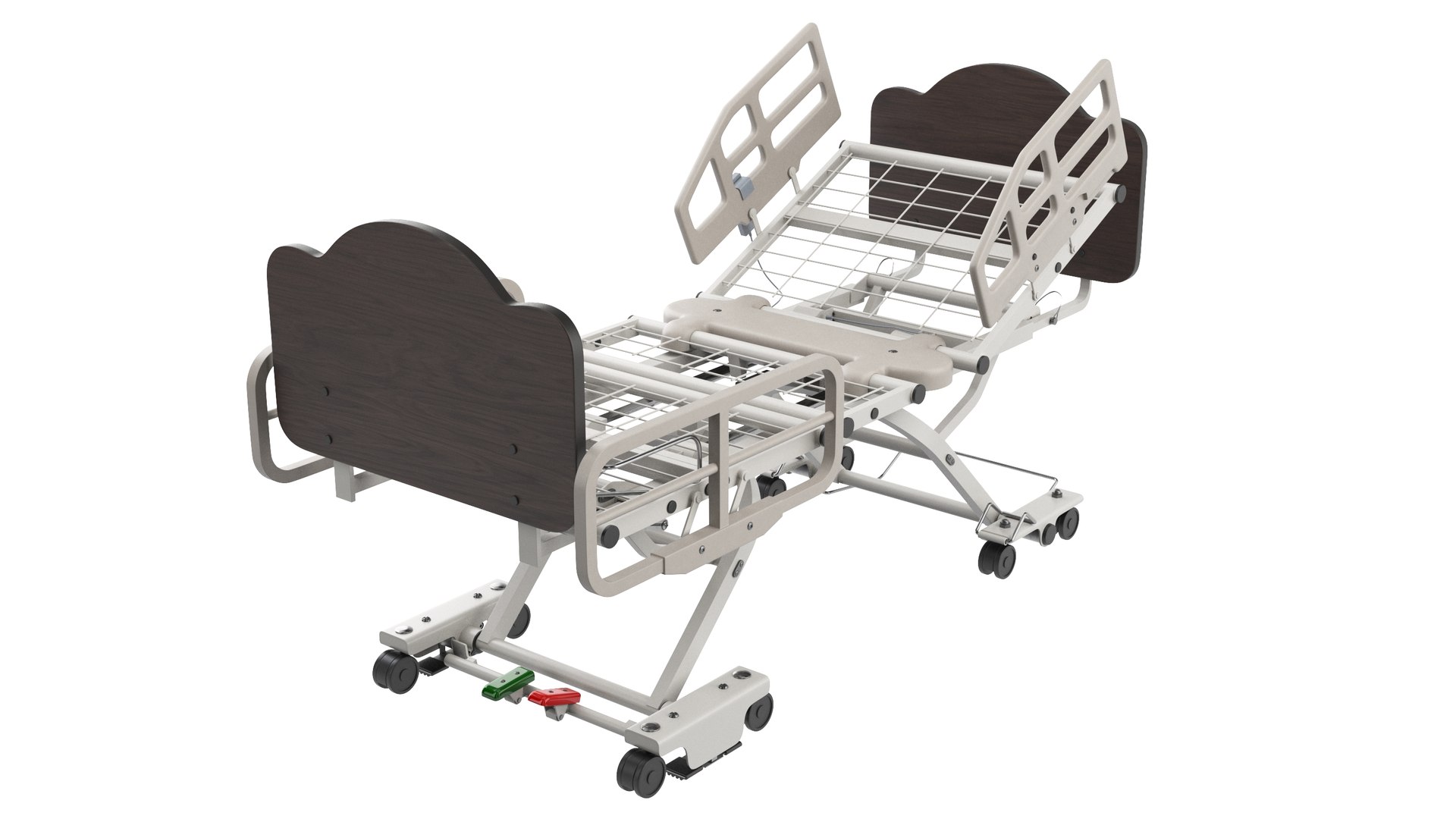 Hospital Bed 3D Model - TurboSquid 2370297