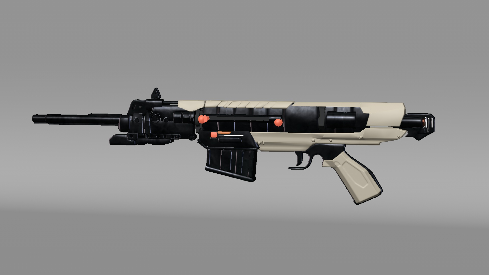 3D Sci-Fi Rifle Model - TurboSquid 2102235
