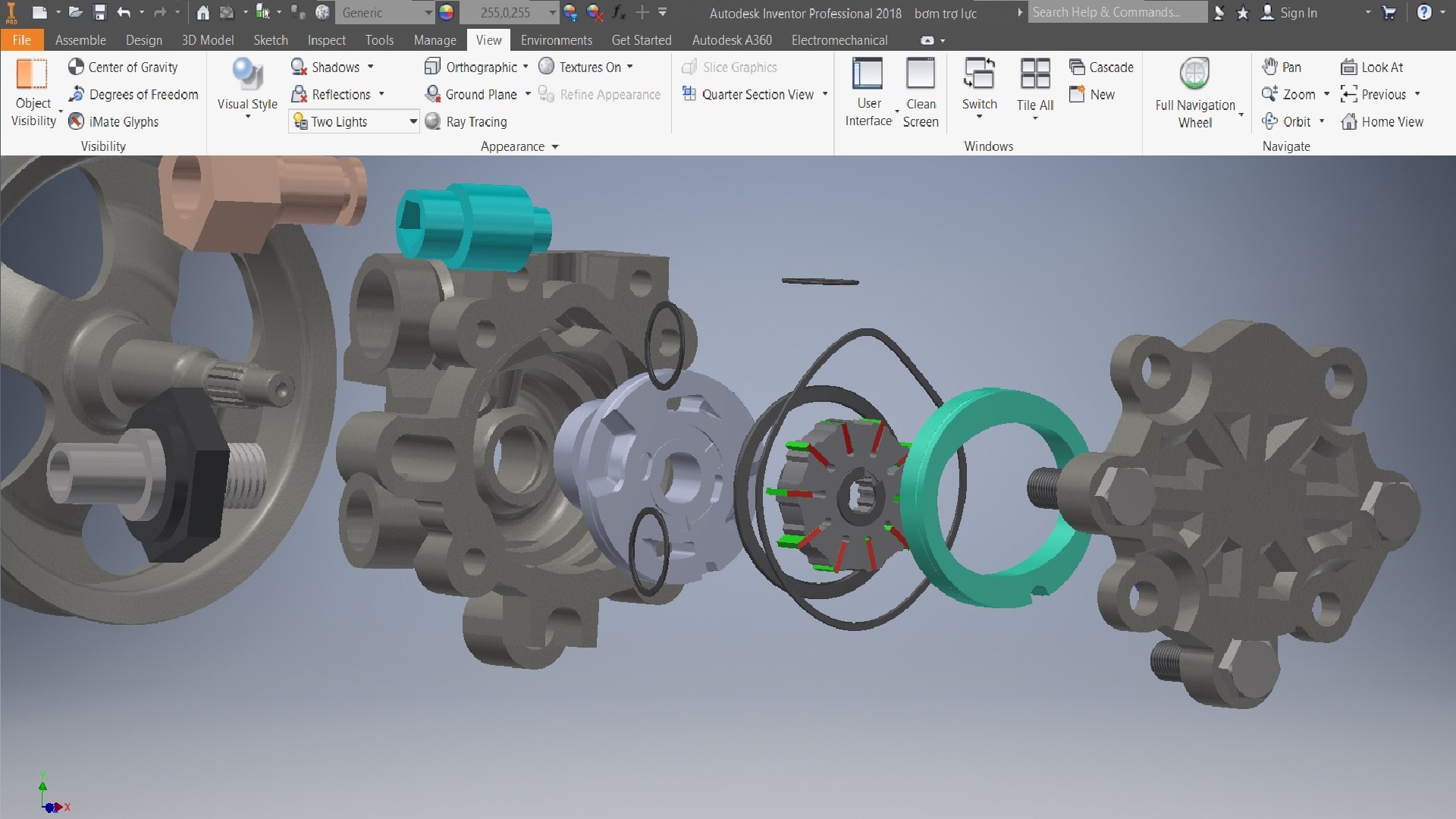 Car Steering Hydraulic Pump Model - TurboSquid 2324444