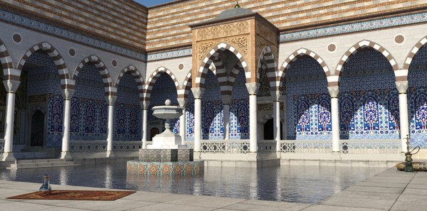 Turkish seraglio 3D model - TurboSquid 1564366