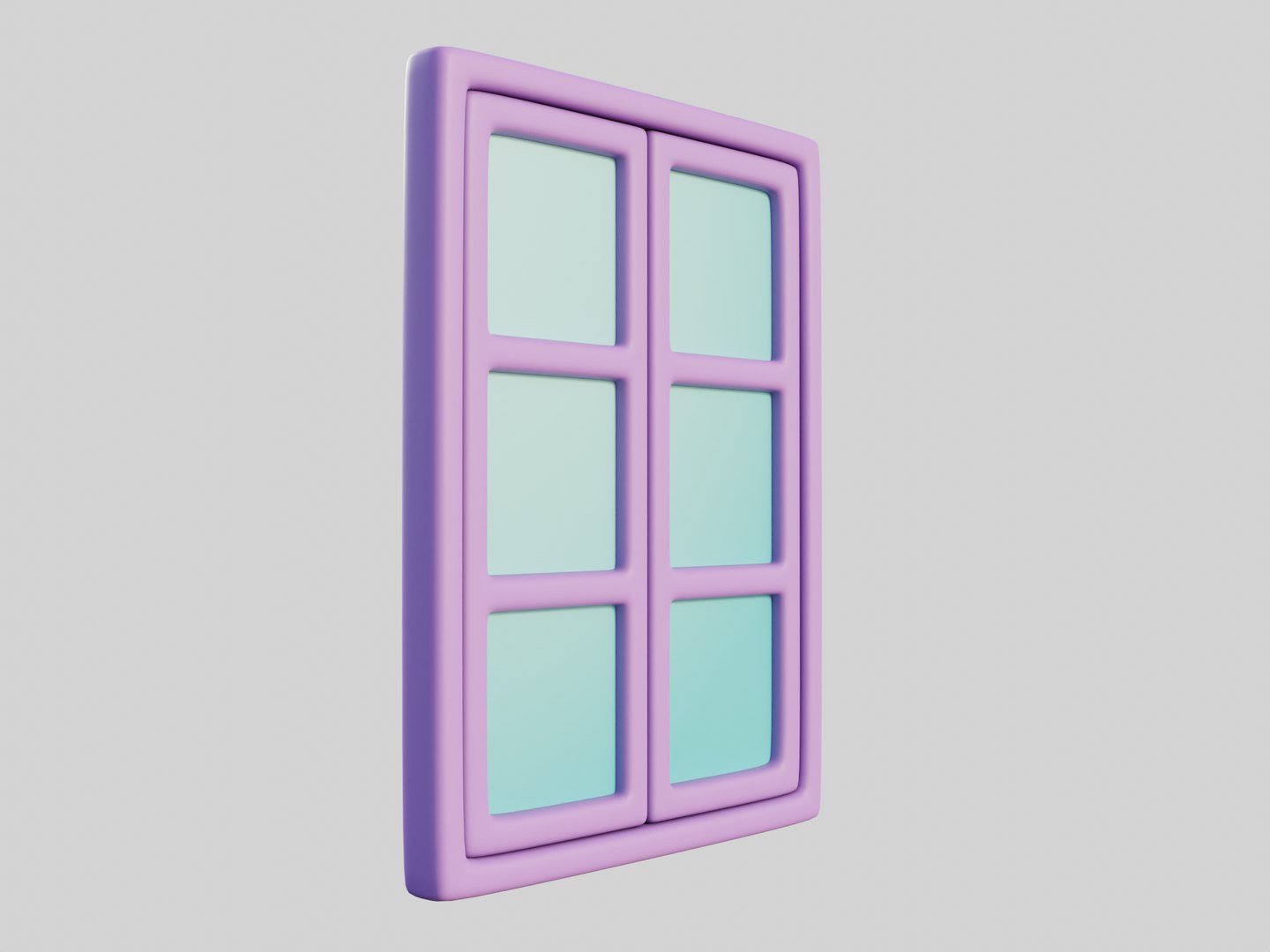 3D Cartoon Window 4a - TurboSquid 1899110