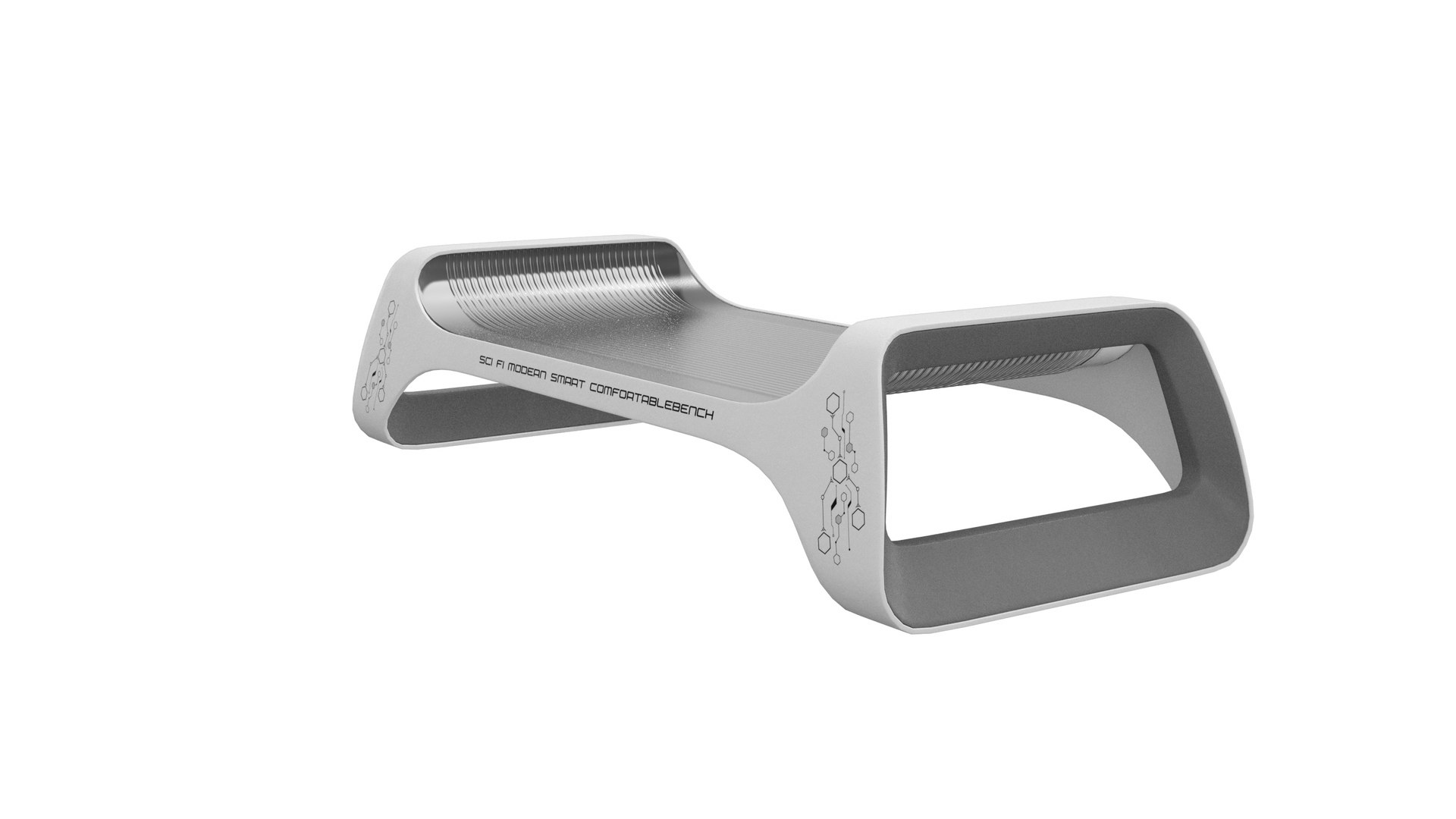 3D Futuristic Sci-Fi Bench Model - TurboSquid 2222815