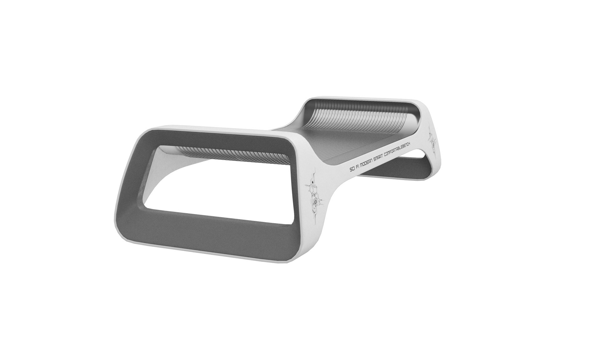 3D Futuristic Sci-Fi Bench Model - TurboSquid 2222815