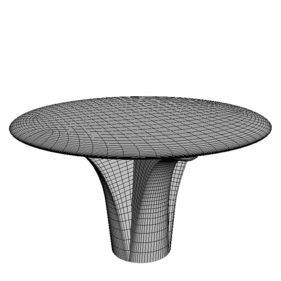 3D Savio-Ash Round Table By Snoc - TurboSquid 2378412