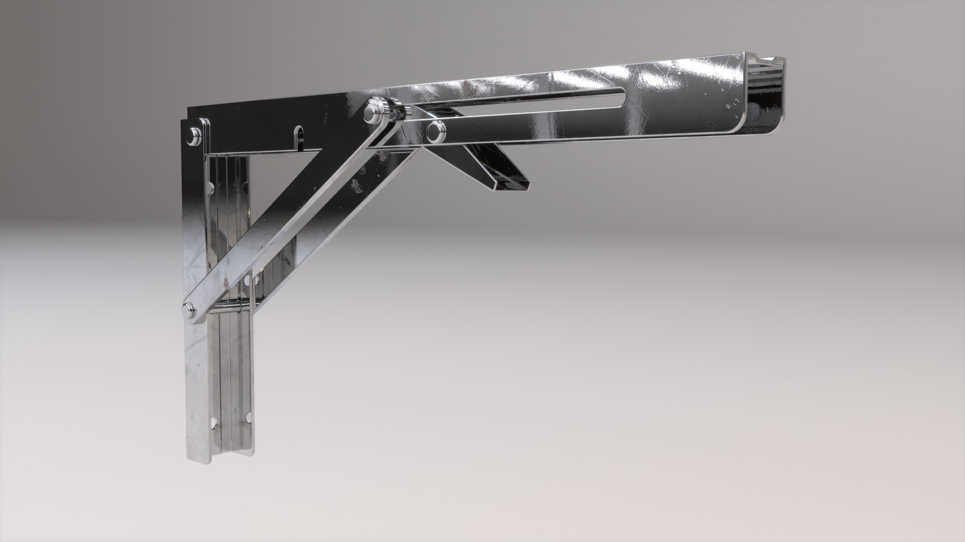 Heavy foldable stainless steel model - TurboSquid 1624162