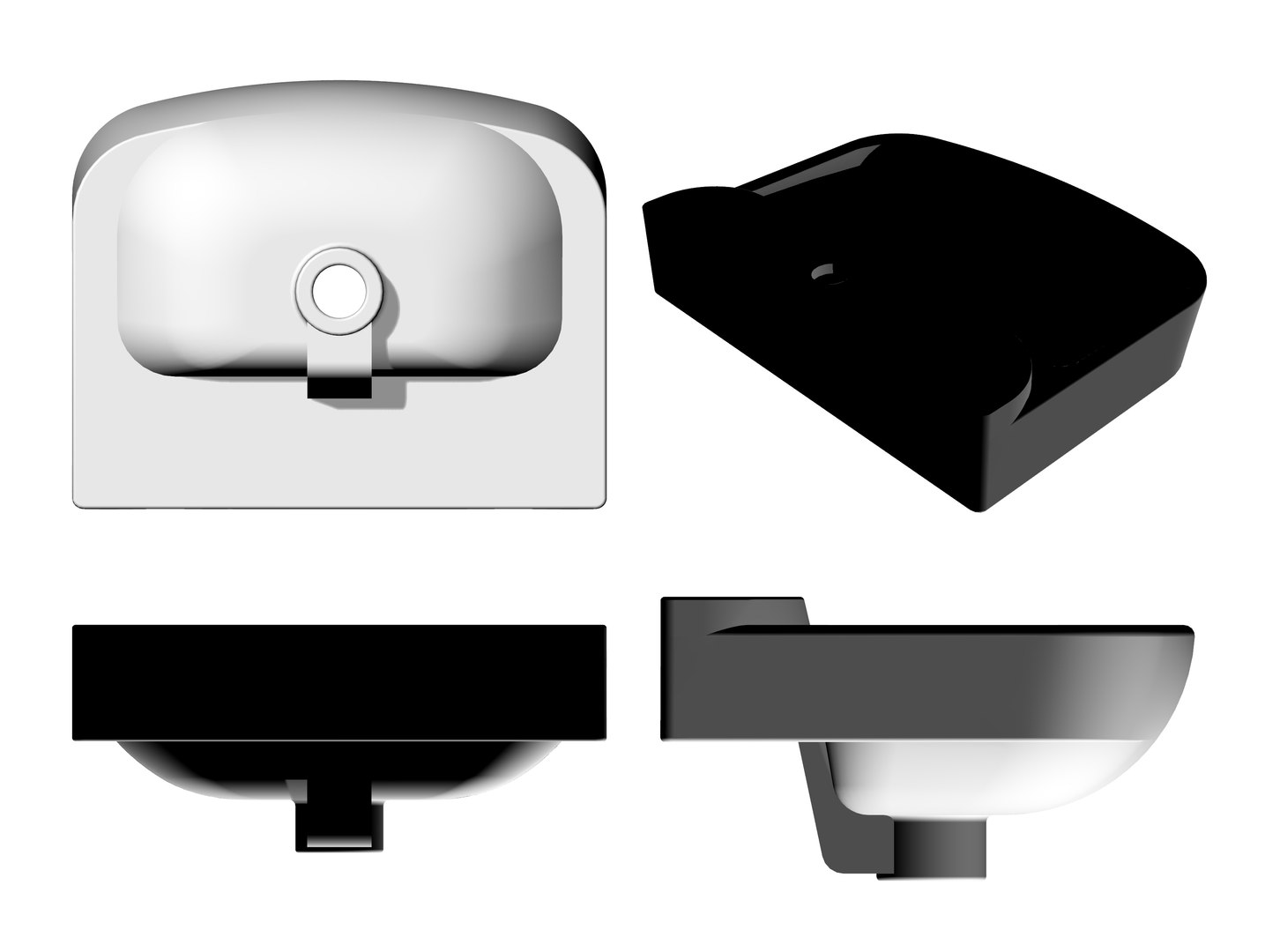 3D basin model - TurboSquid 1485909