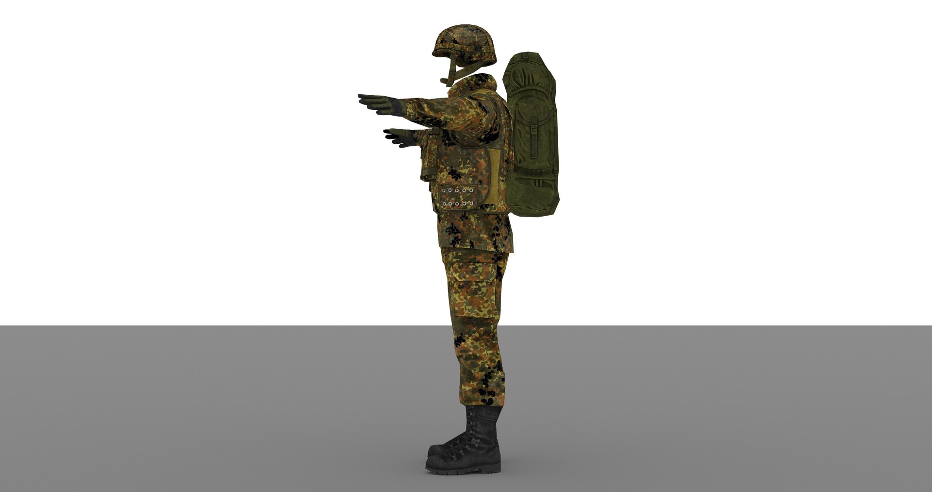 3D Military Uniform Model - TurboSquid 2115633
