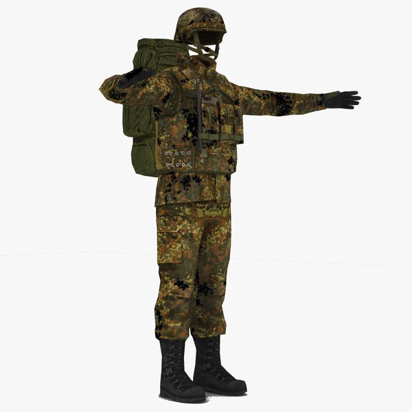 modelo 3d Uniforme militar - TurboSquid 2115633