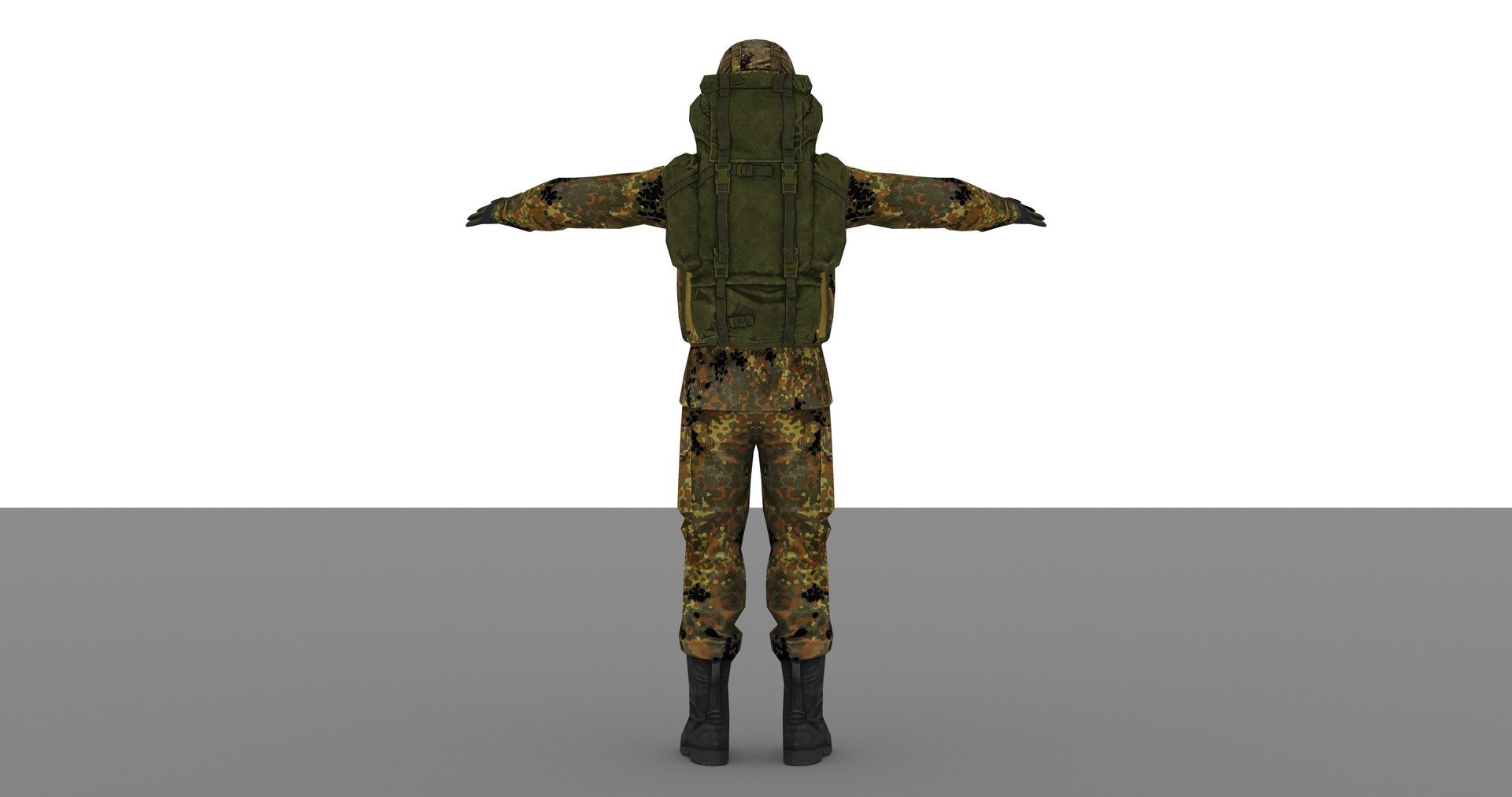 3D Military Uniform Model - TurboSquid 2115633