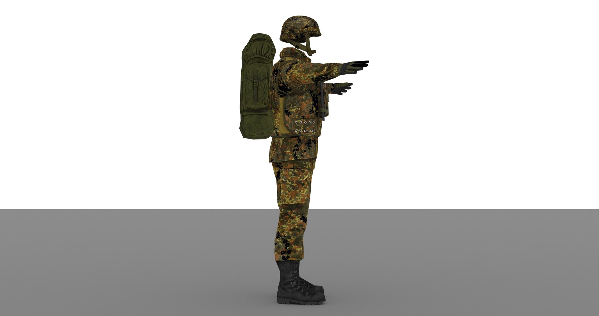 3D Military Uniform Model - TurboSquid 2115633