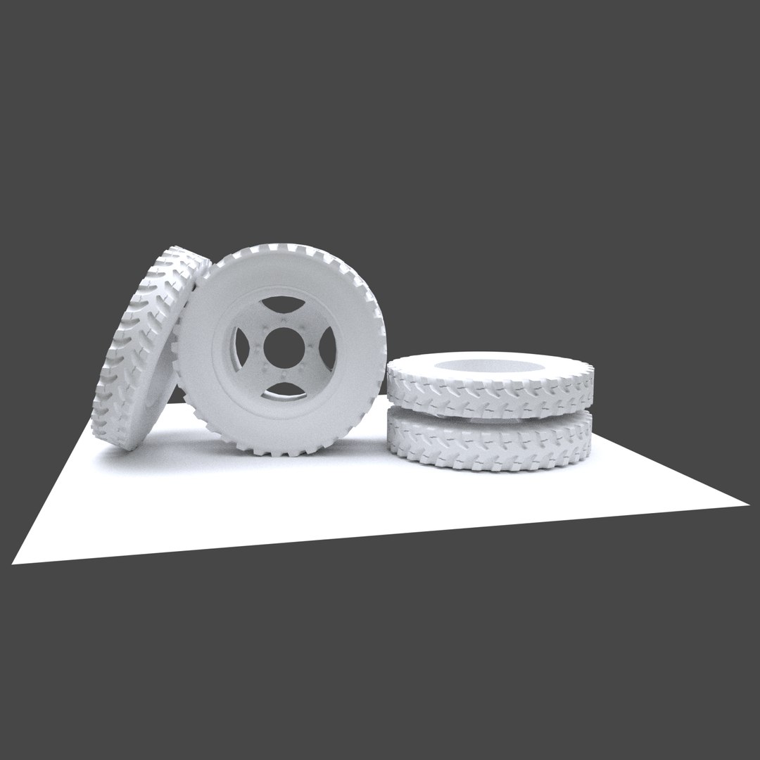 Wheel V3s Model - TurboSquid 1344250