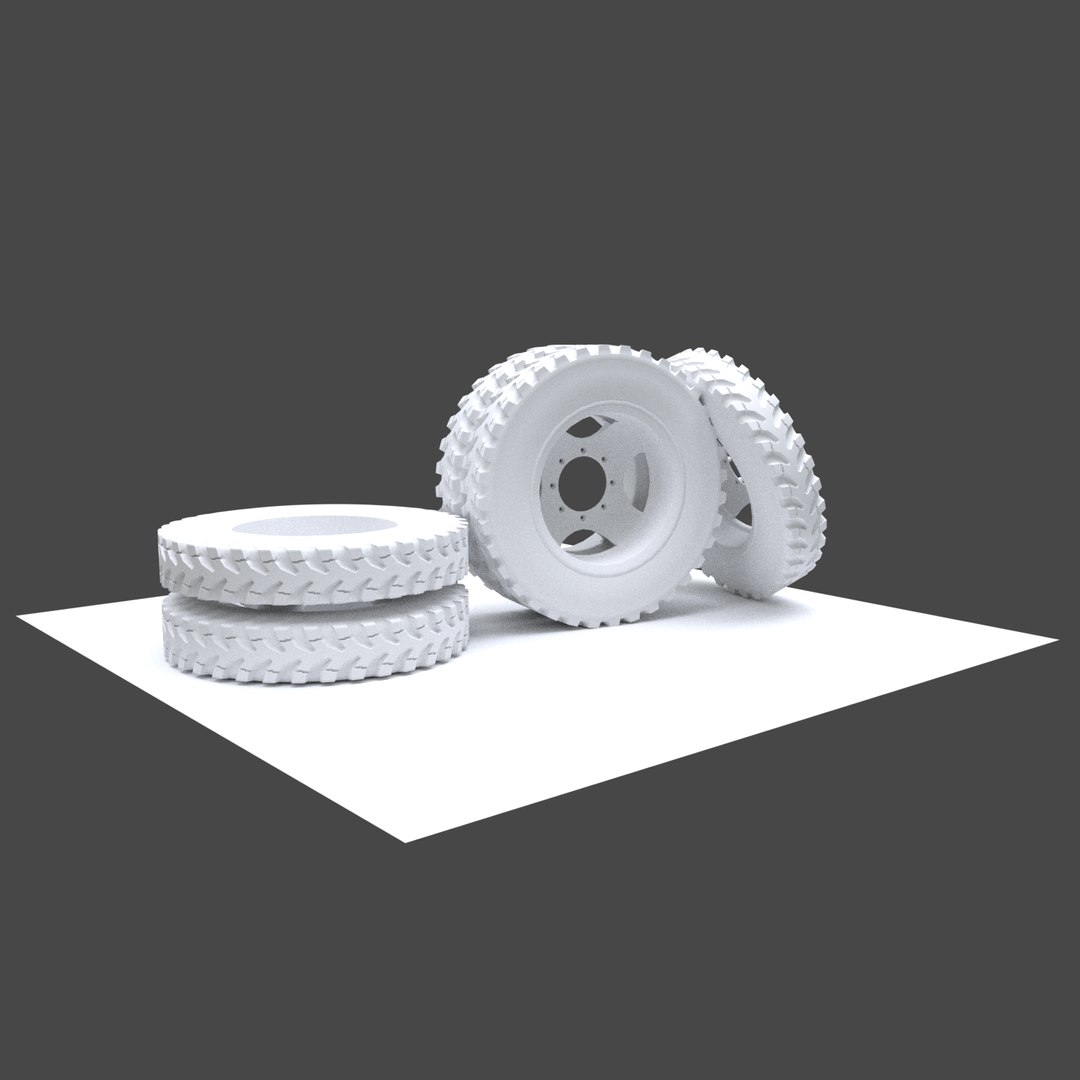 Wheel V3s Model - TurboSquid 1344250