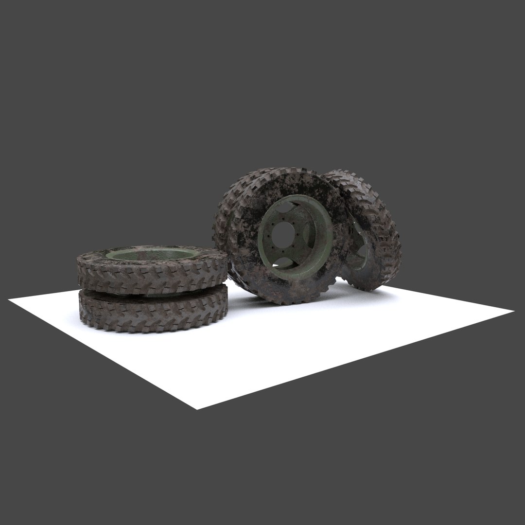 Wheel V3s Model - TurboSquid 1344250