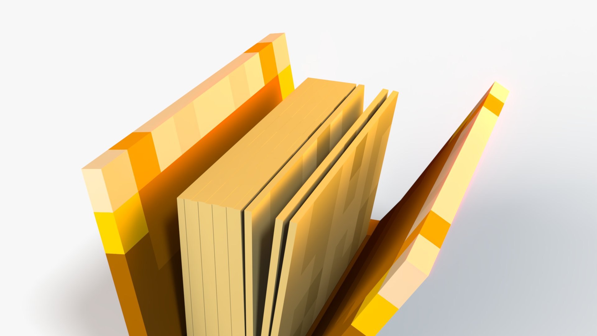 3D Minecraft Book Rig Model - TurboSquid 2511955