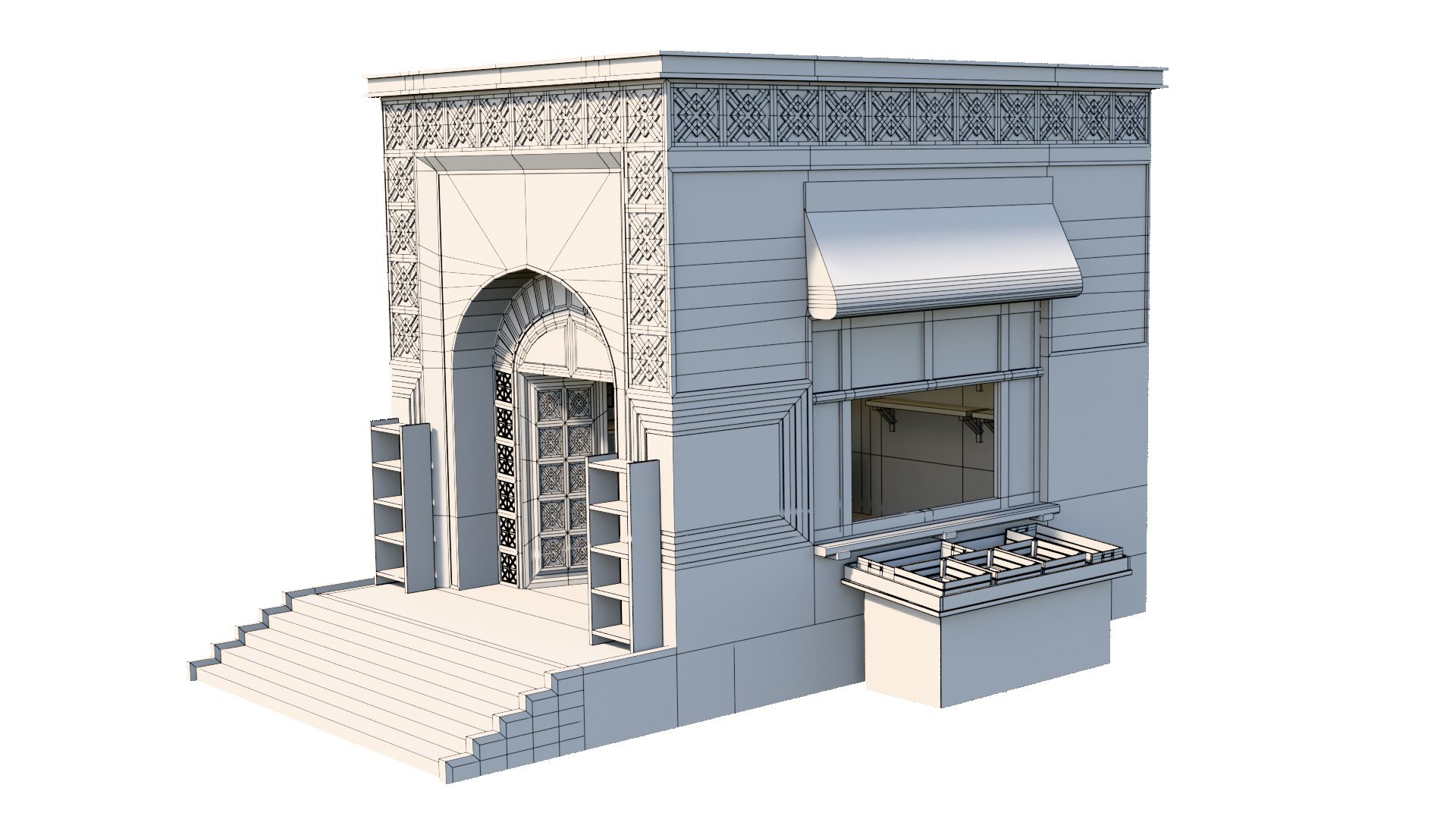 3D Ancient Arabic Shop 10 Model - TurboSquid 2254324