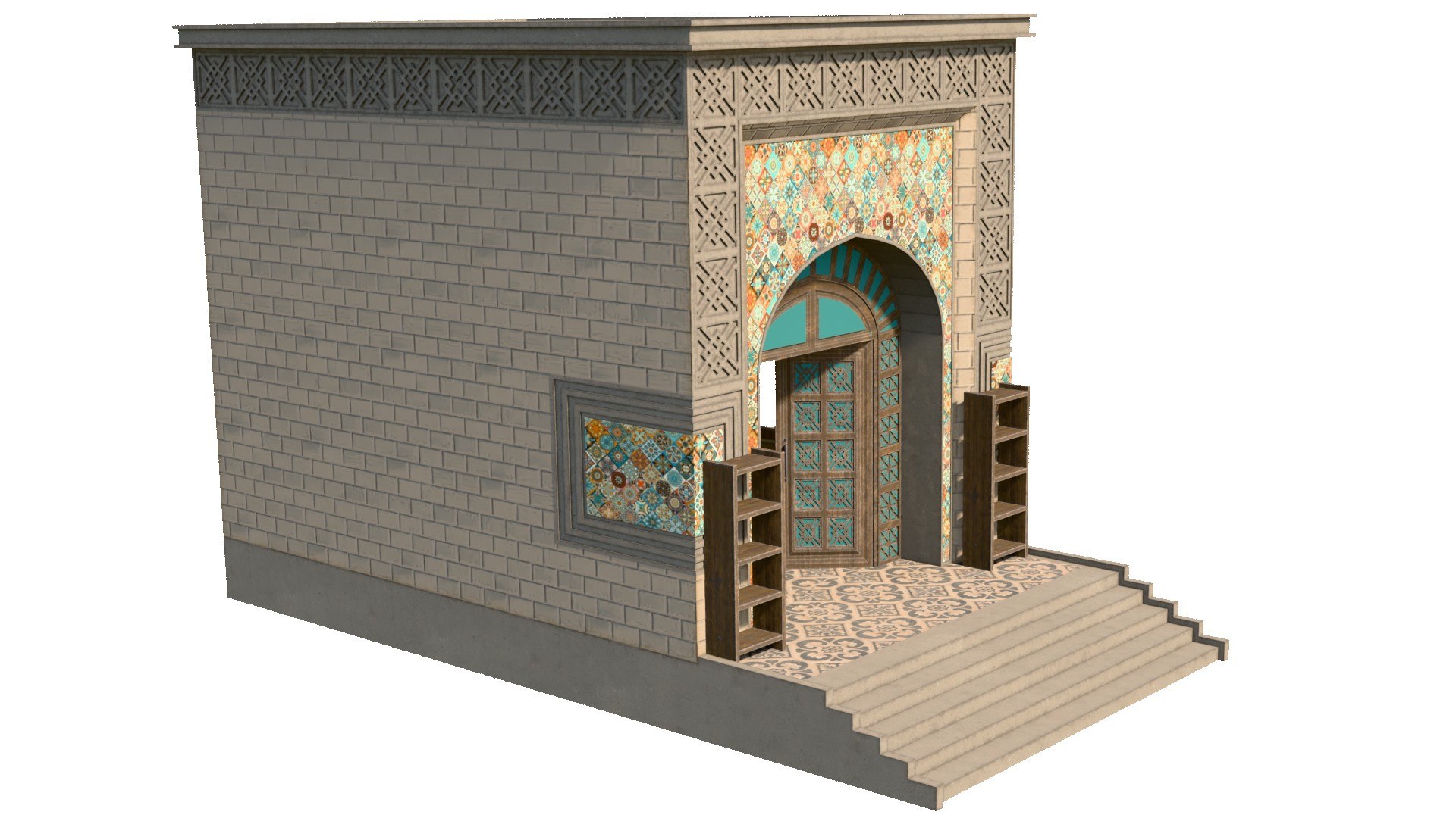 3D Ancient Arabic Shop 10 Model - TurboSquid 2254324