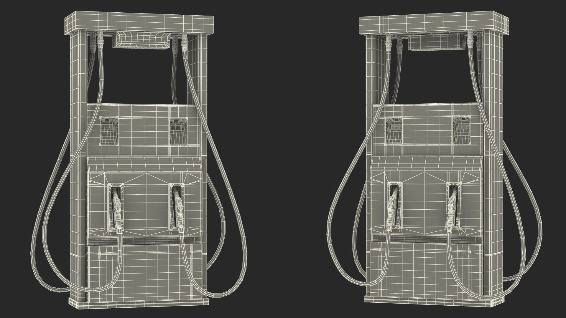 Fuel Pump Four Nozzles 3D model - TurboSquid 1975990